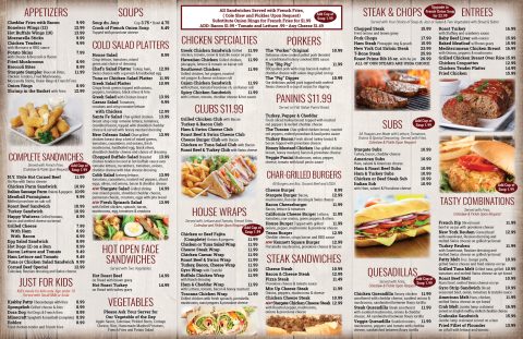 Menu - Stargate Diner PA